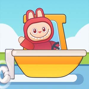 Boat OUT! Labubu Puzzle (by Playgineers) | Online Games! No ADS!