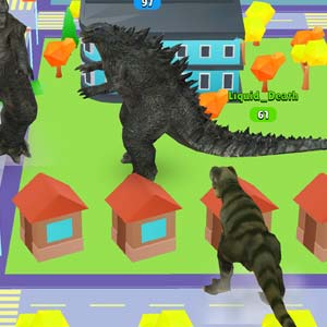 Crazy Kaiju 3D | Online Games! No ADS!