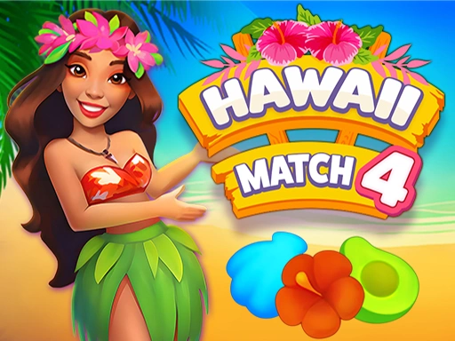 Hawaii Match 4 | Online Games! No ADS!