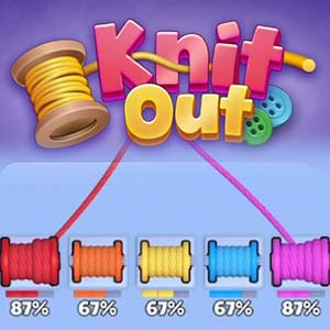 Knit Out (by Grossing Games) | Online Games! No ADS!