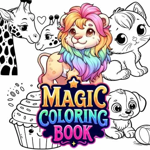 Magic Coloring Book | Online Games! No ADS!