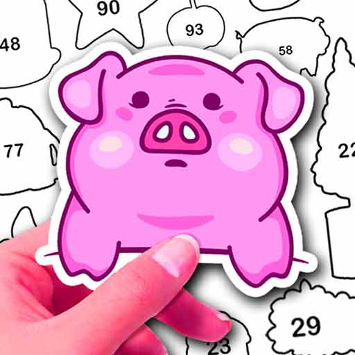 Sticker Puzzle Book | Online Games! No ADS!