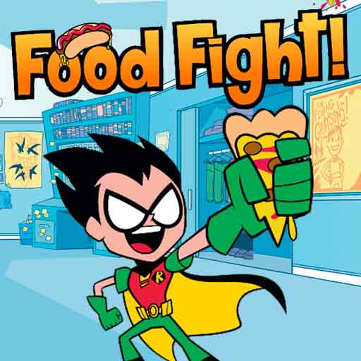 Teen Titans Go! Food Fight | Online Games! No ADS!
